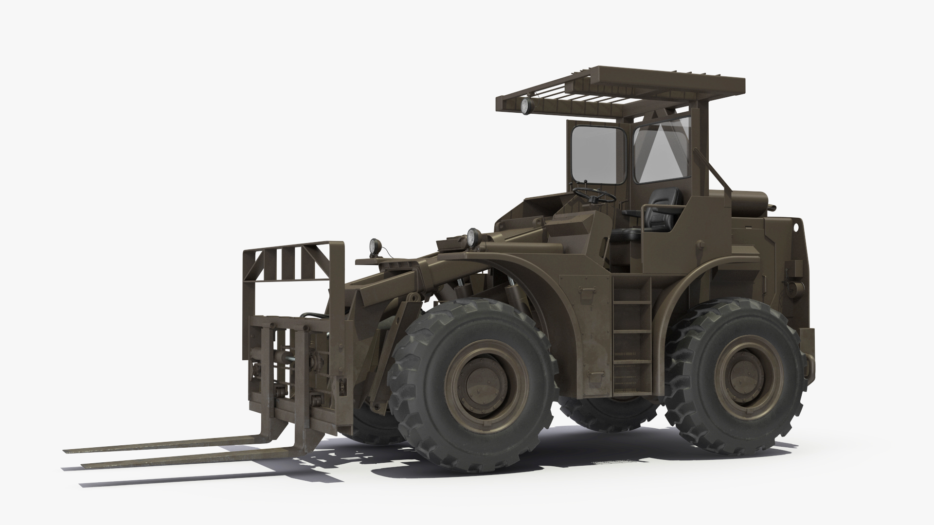 3D Military Forklift - TurboSquid 1731845