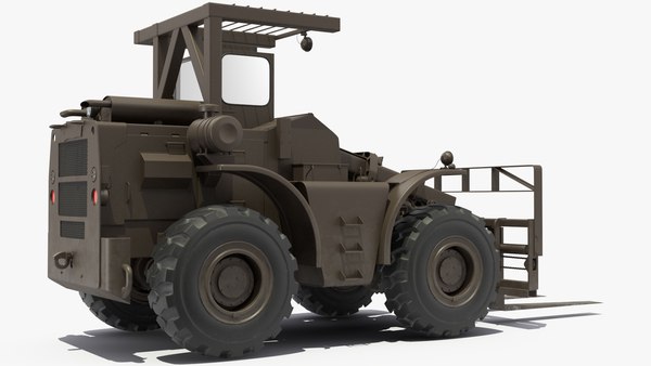3D Military Forklift - TurboSquid 1731845