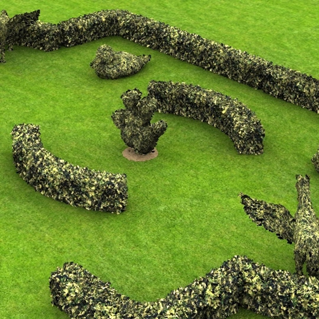 Max Hedges Grass Garden