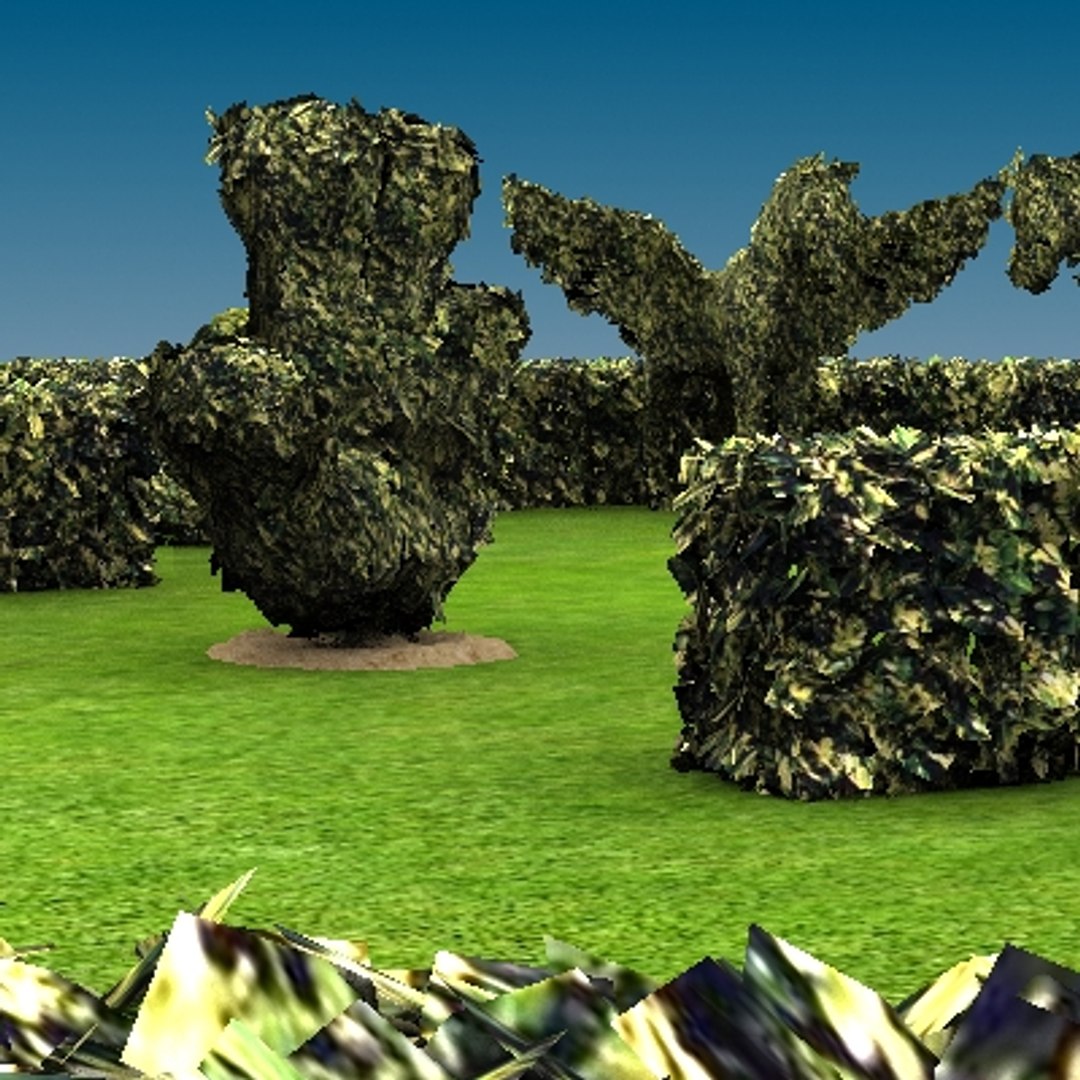 Max Hedges Grass Garden