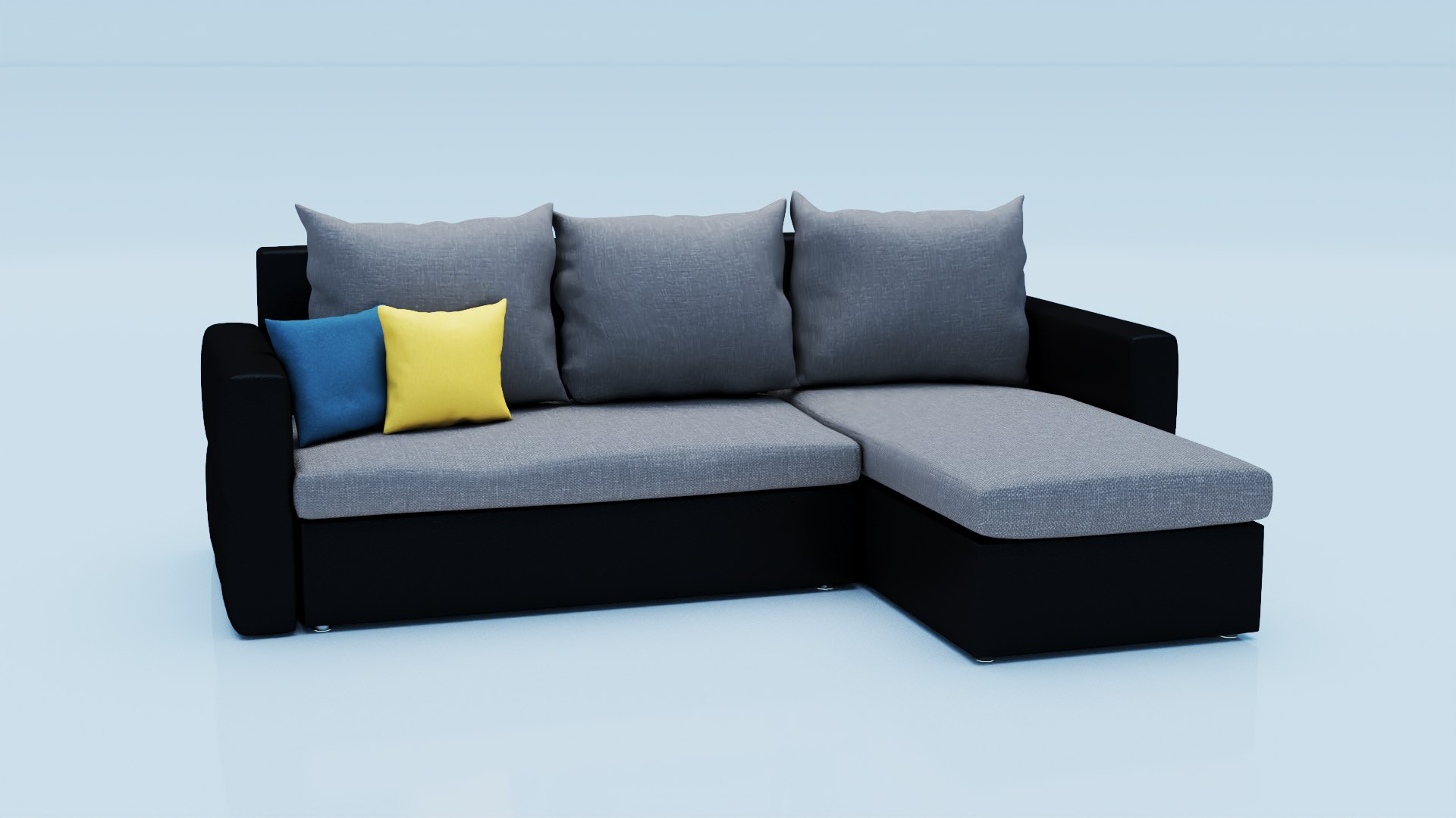 3D Model Scandinavian Sofa - TurboSquid 2129695