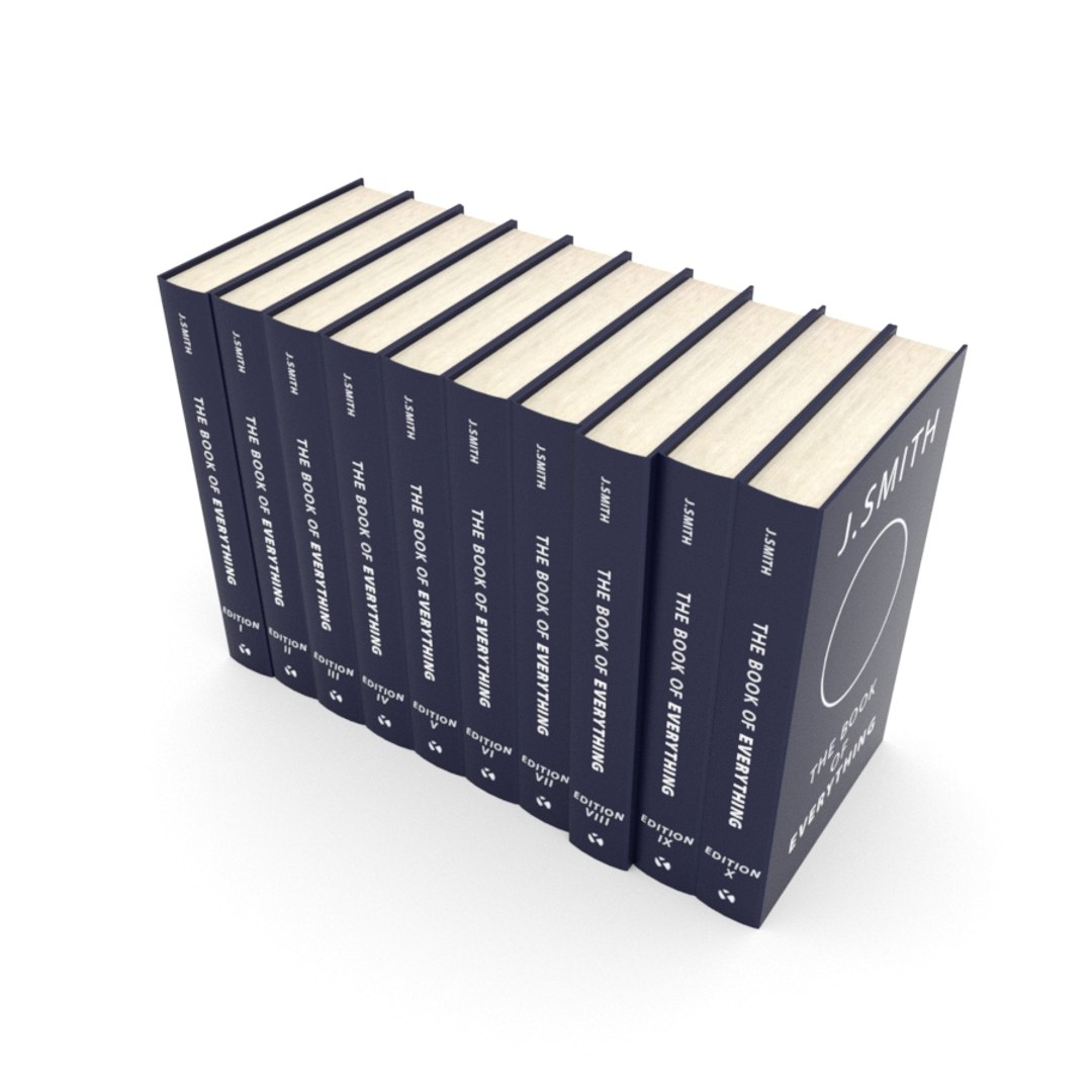 Books Model - TurboSquid 1638079