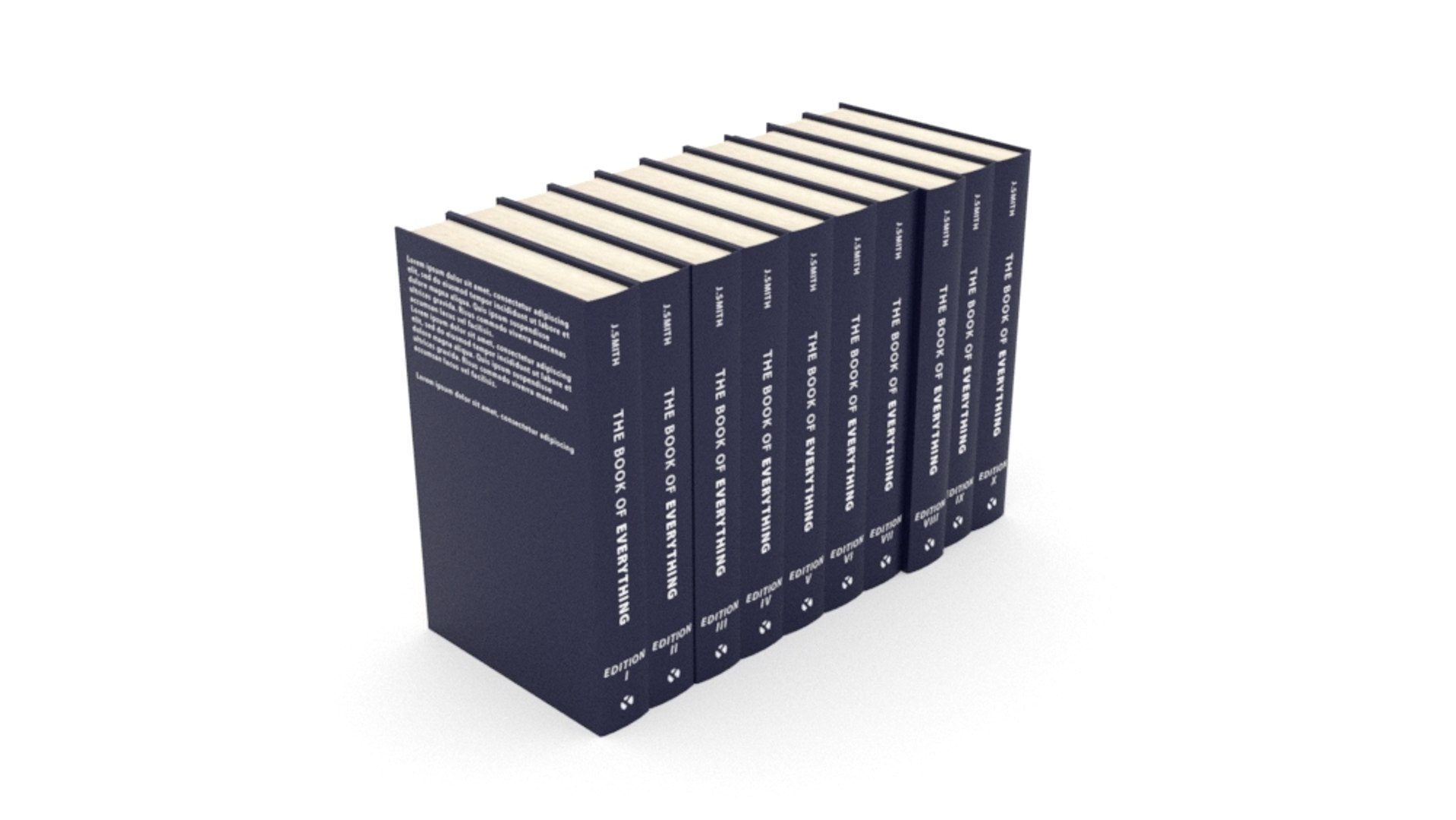 Books Model - TurboSquid 1638079