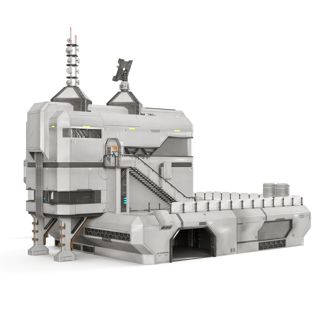 MARSIAN BASE 3D model - TurboSquid 1838781