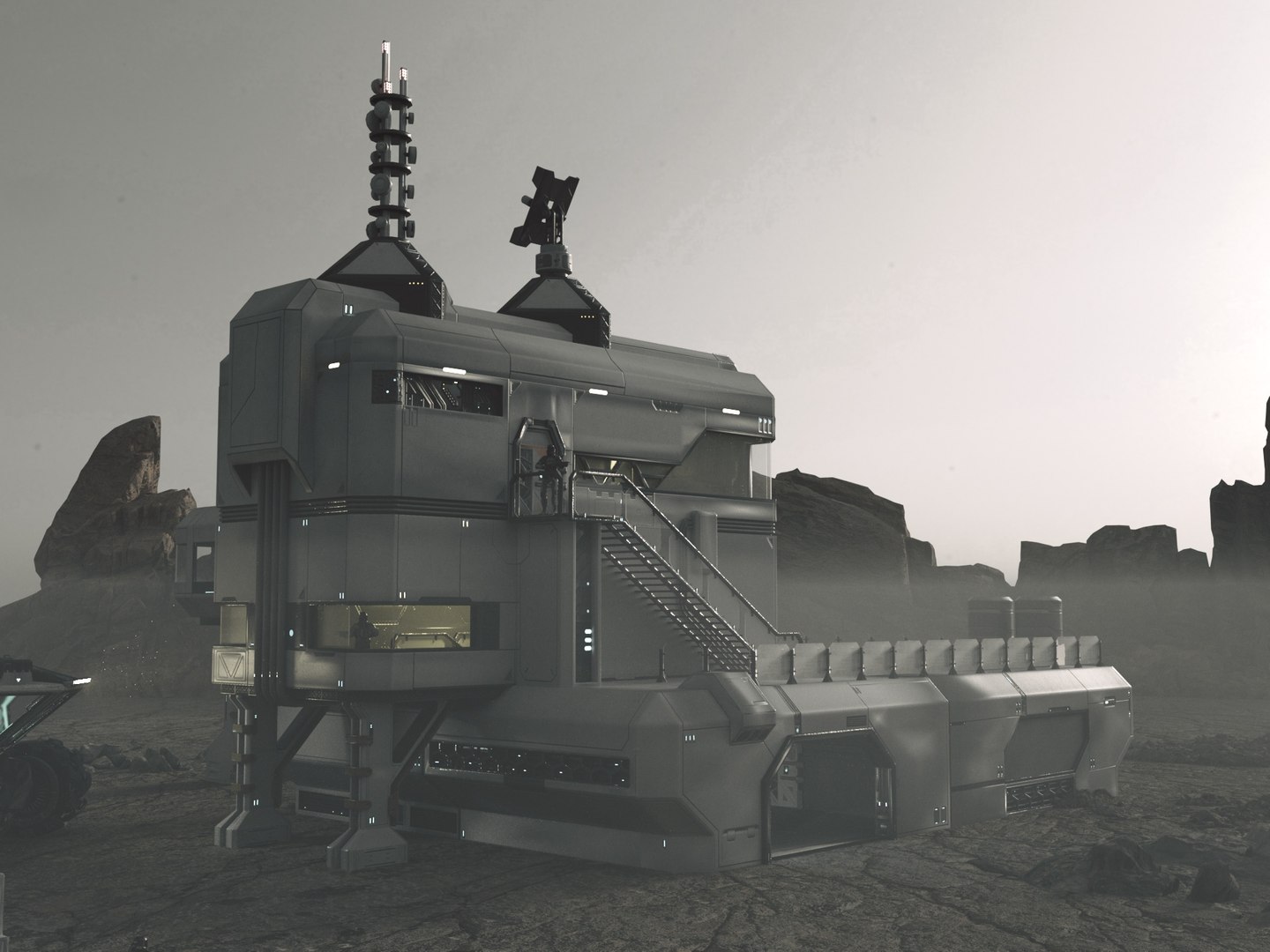 MARSIAN BASE 3D Model - TurboSquid 1838781