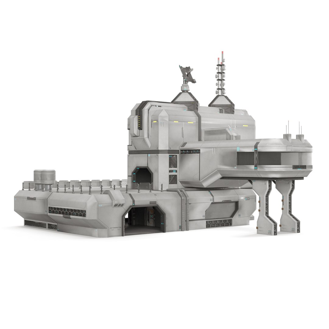 MARSIAN BASE 3D Model - TurboSquid 1838781