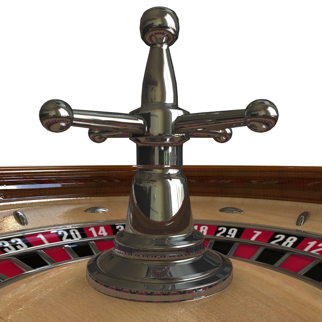3d roulette modelled model