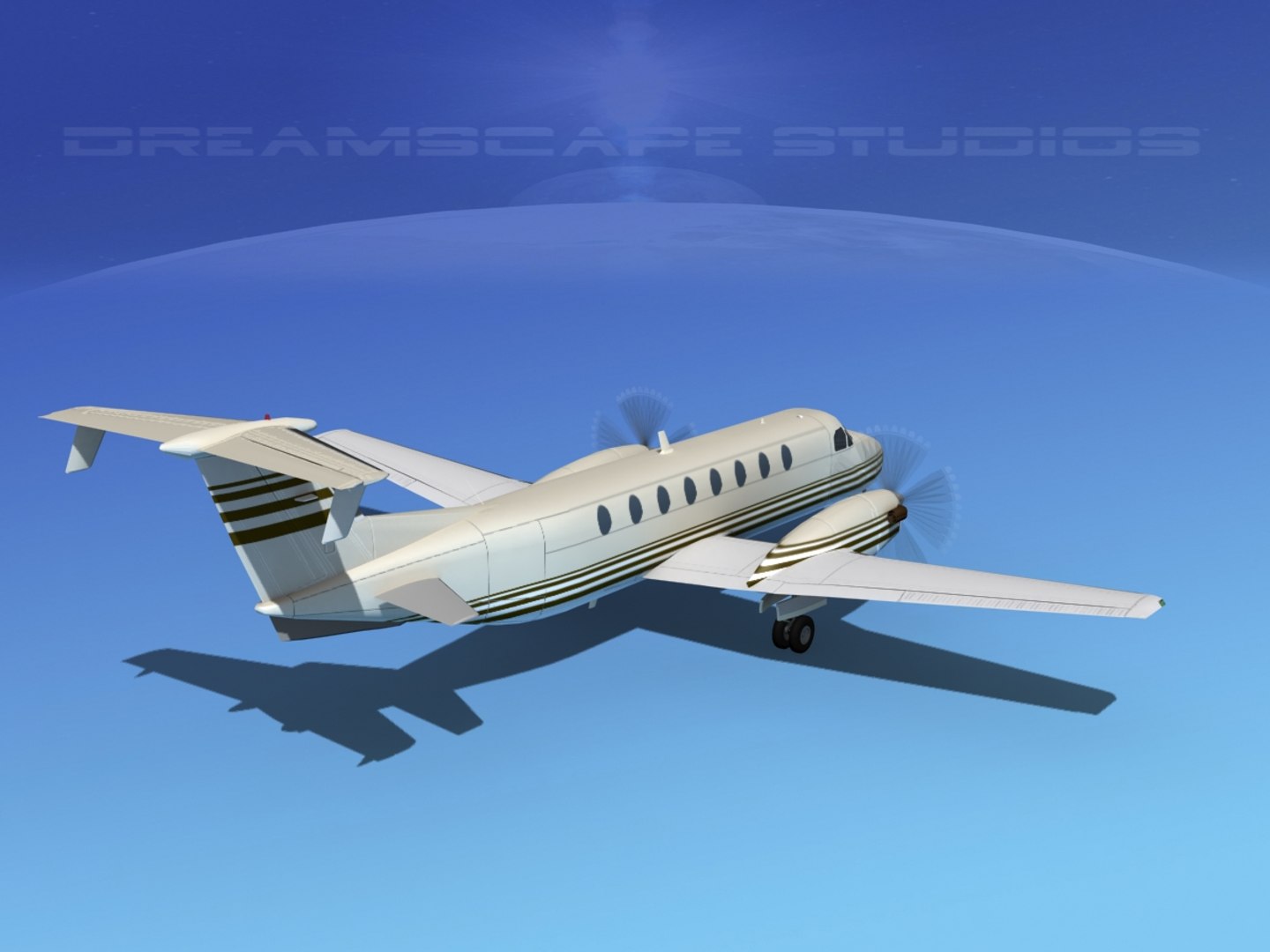 Beechcraft 1900c 3d Model