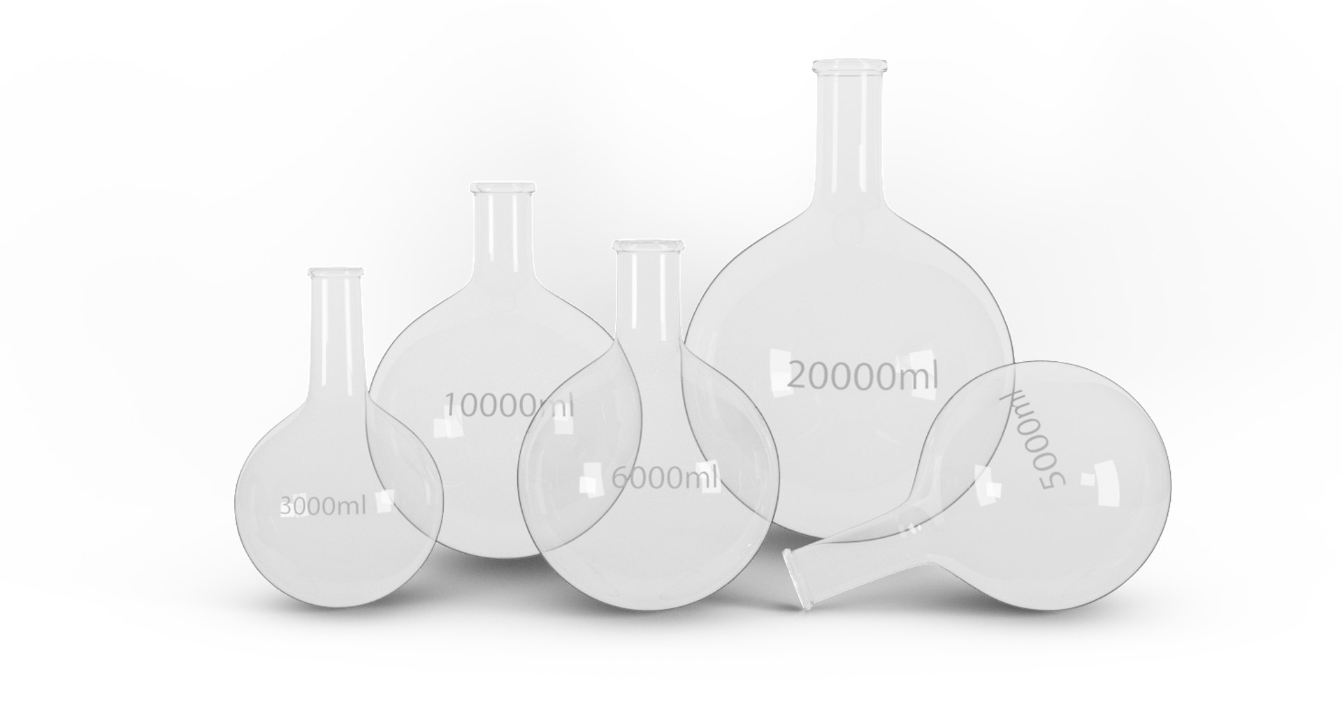 3D Flasks 5 - TurboSquid 1408994