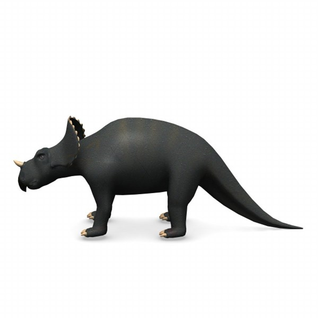 3d dinosaur avaceratops