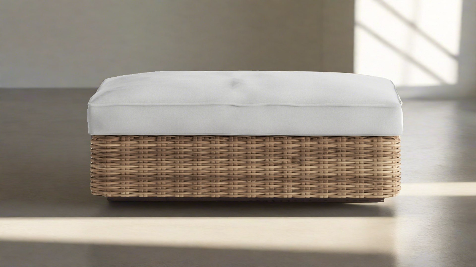 Canyon Outdoor Ottoman 3D Model - TurboSquid 2228536