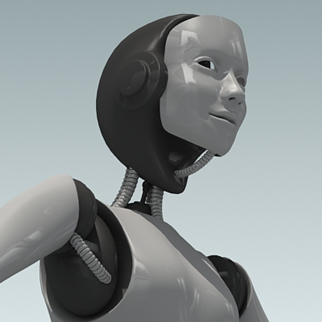 Max Posed Robeca Female Robot
