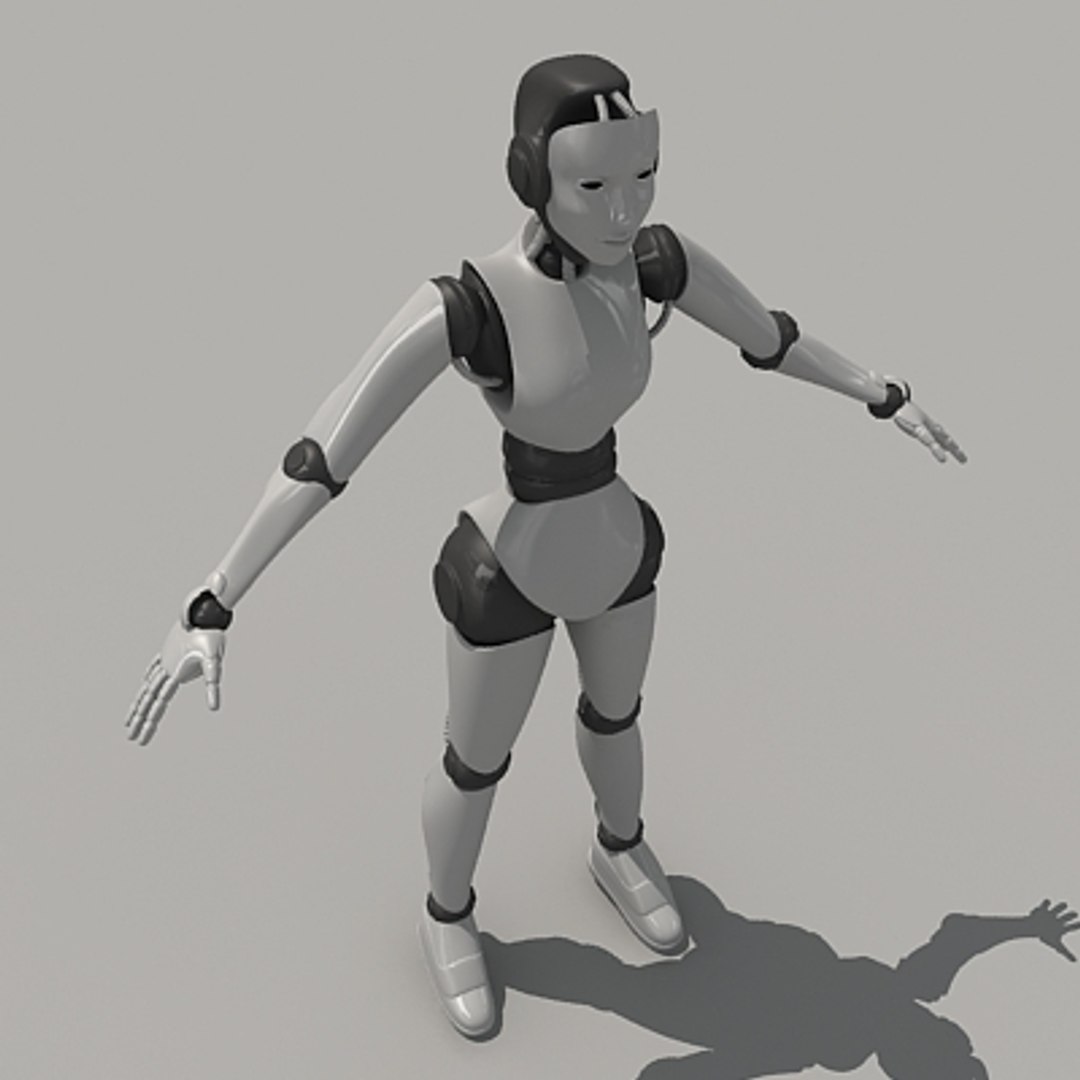 Max Posed Robeca Female Robot