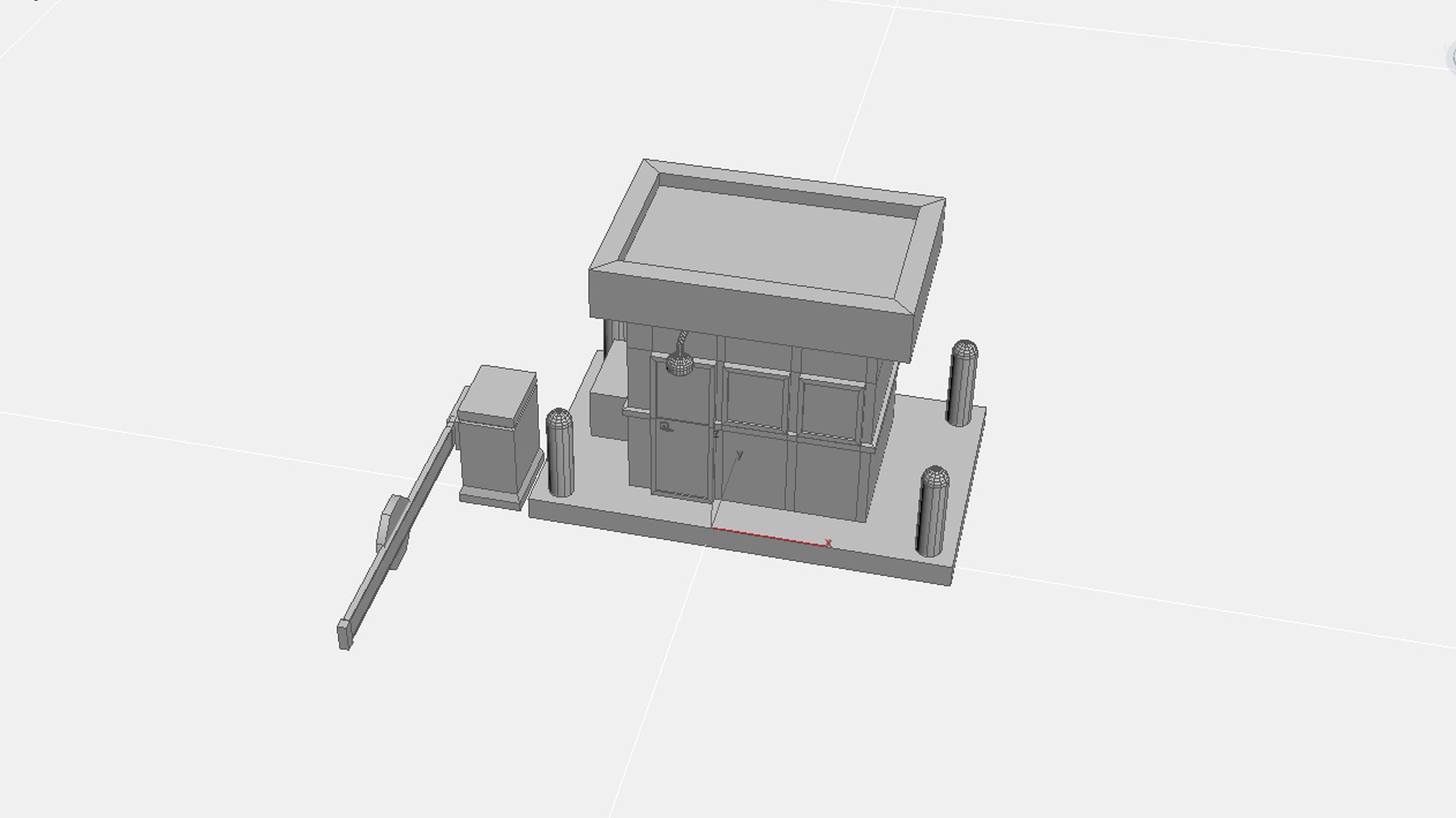 Checkpost 3D Model - TurboSquid 1815877