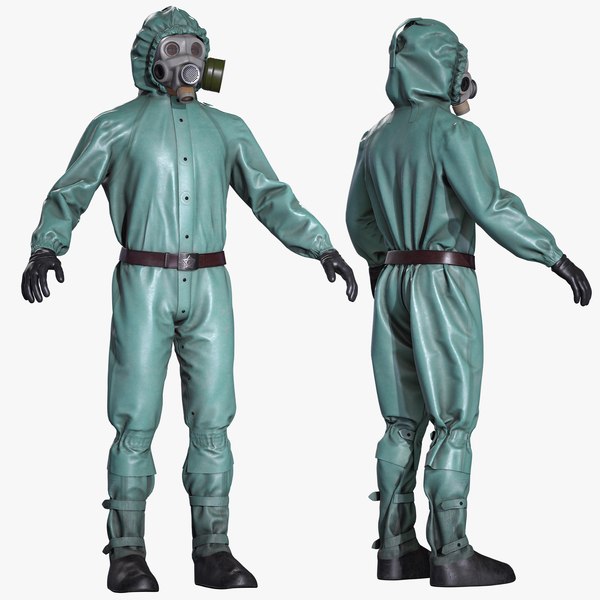 3D модель hazmat suit OZK - TurboSquid 1971222