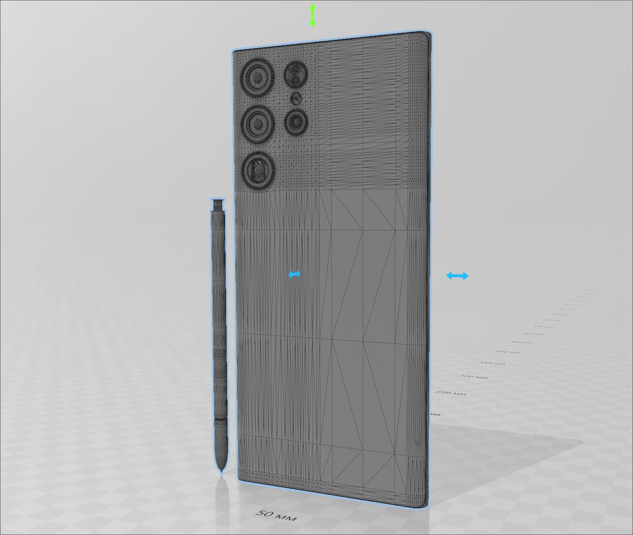 3D STL 3D Print Samsung Galaxy S22 and S22 Plus and S22 Ultra ...