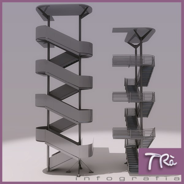emergency stairs max