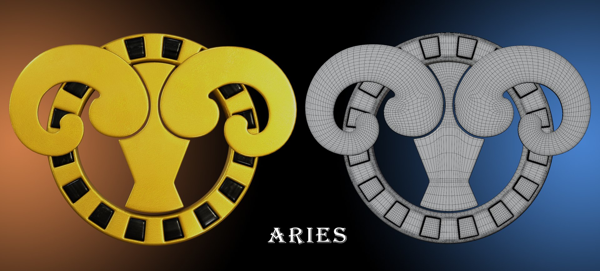3D Zodiac Signs - TurboSquid 1782049