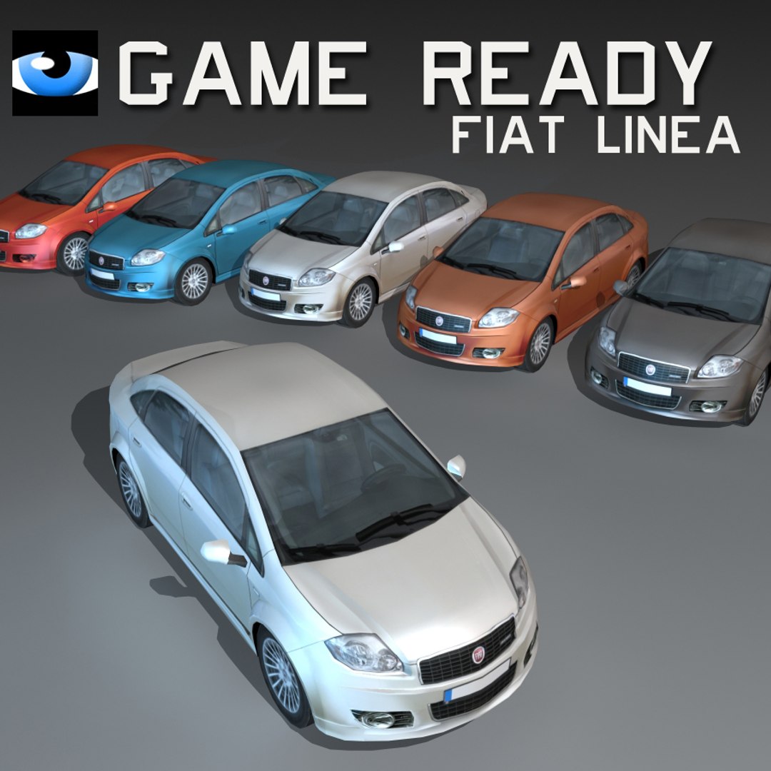 Car Wheel 6 Color 3ds