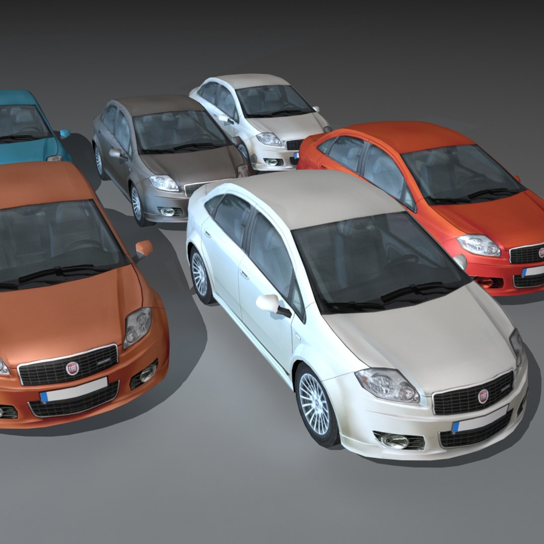 Car Wheel 6 Color 3ds