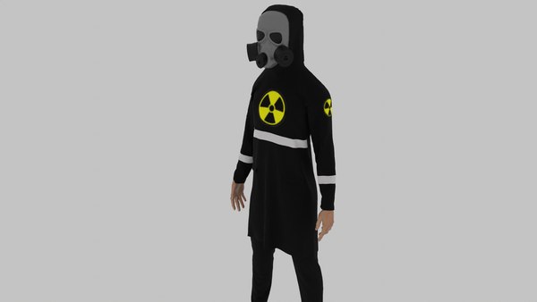 Radioactive Suit Costume Man 3D 모델 - TurboSquid 1971610
