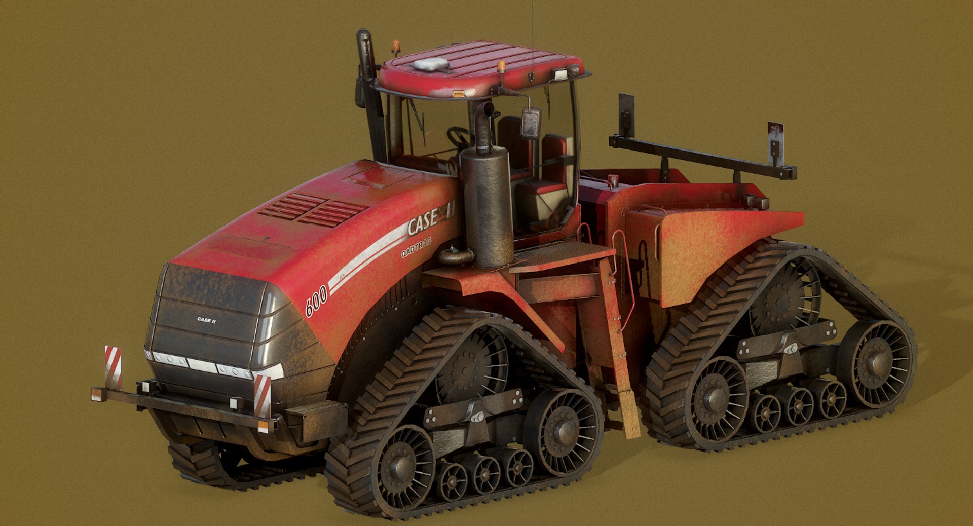 3D Quadtrac 600 Tractor - TurboSquid 1158937