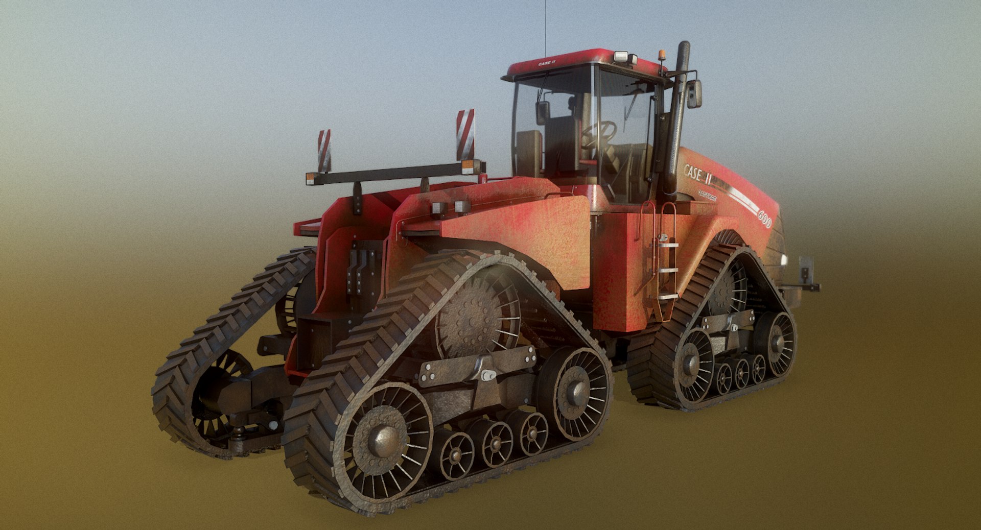 3D Quadtrac 600 Tractor - TurboSquid 1158937