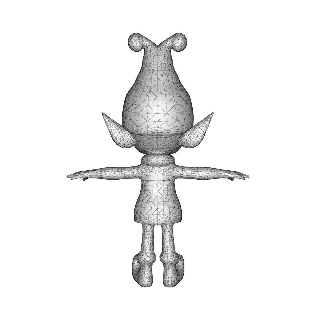 Pumpkin Elf The Autumns Cute Worker 3D Model - TurboSquid 2323941