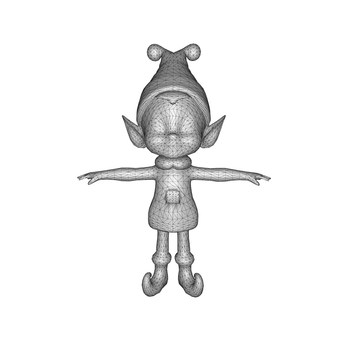 Pumpkin Elf The Autumns Cute Worker 3D Model - TurboSquid 2323941