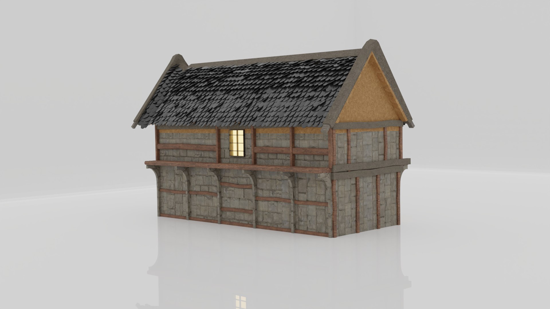 Medieval House 3D Model - TurboSquid 2170241