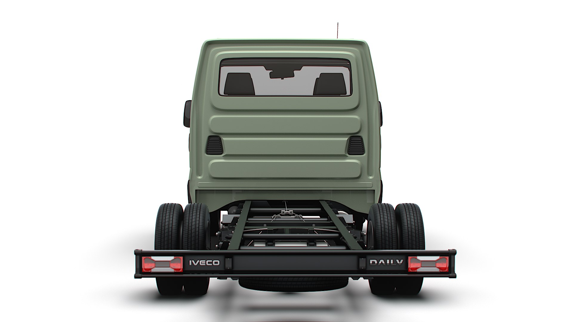 Iveco Daily Crew Cab L5 Chassis 2024 3D model - TurboSquid 2167863