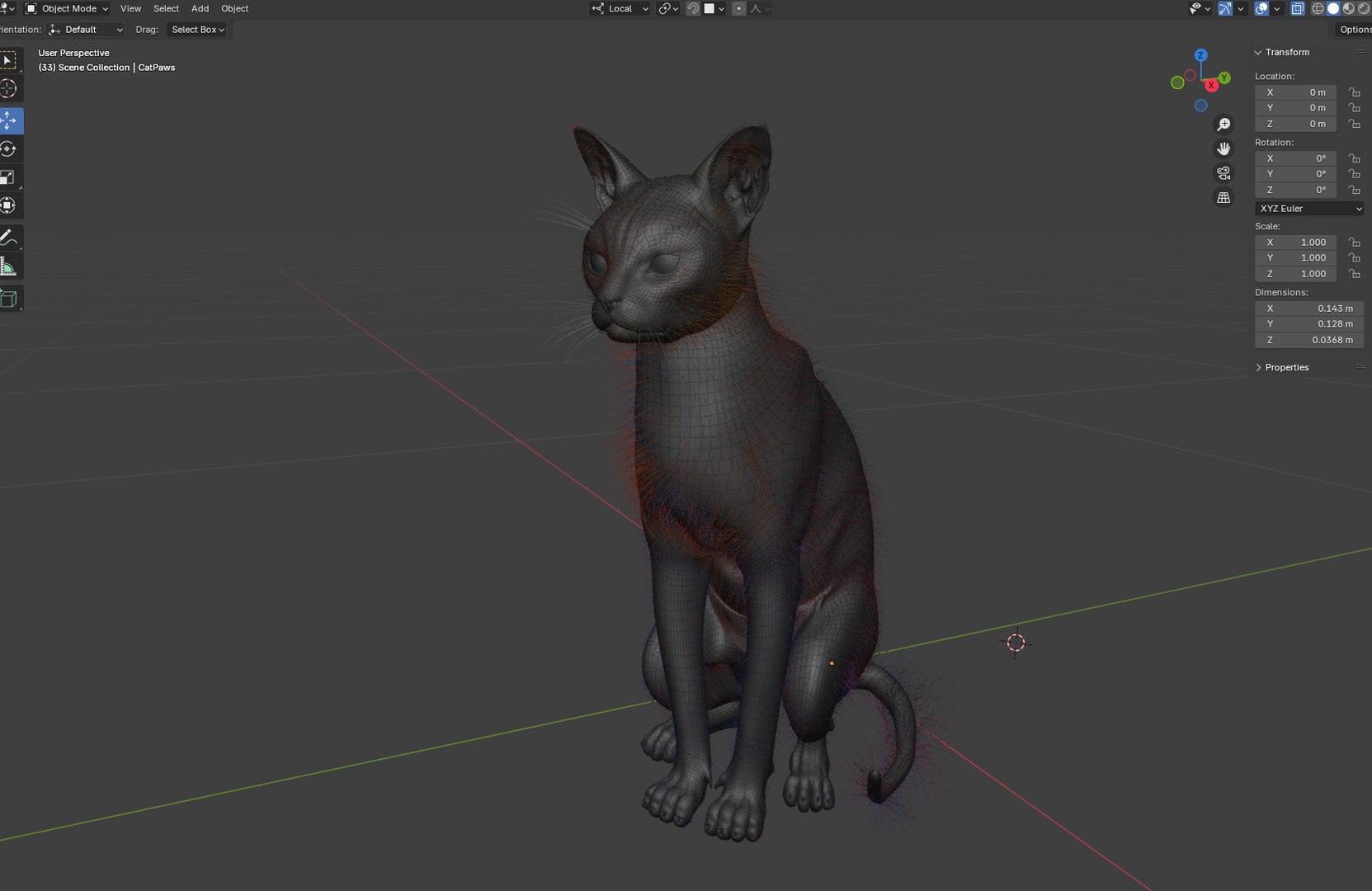 Cat Rigged 3D Model - TurboSquid 2357418