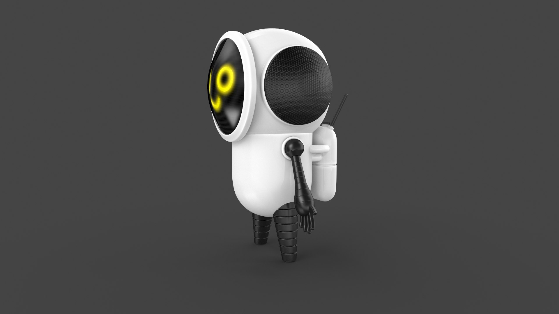 3D Cute Robot Model - TurboSquid 2044986