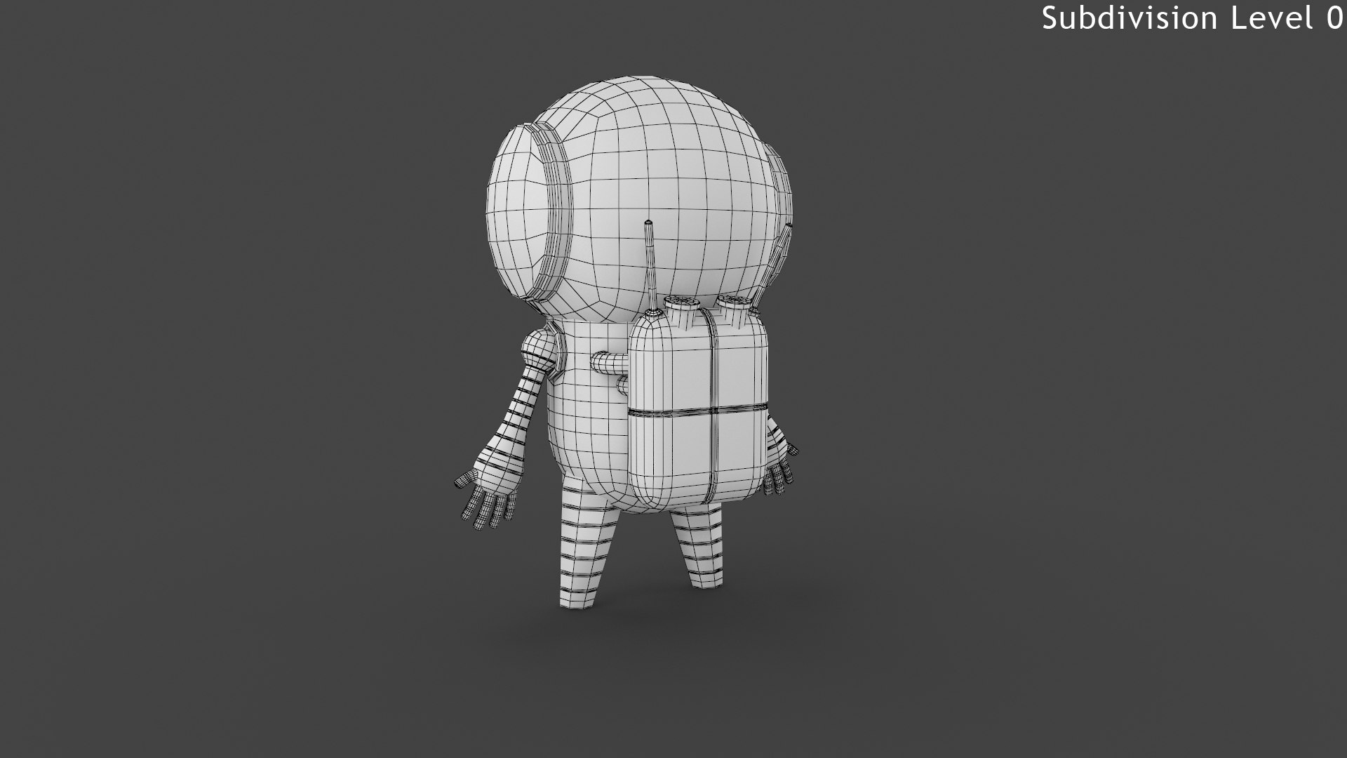 3D Cute Robot Model - TurboSquid 2044986