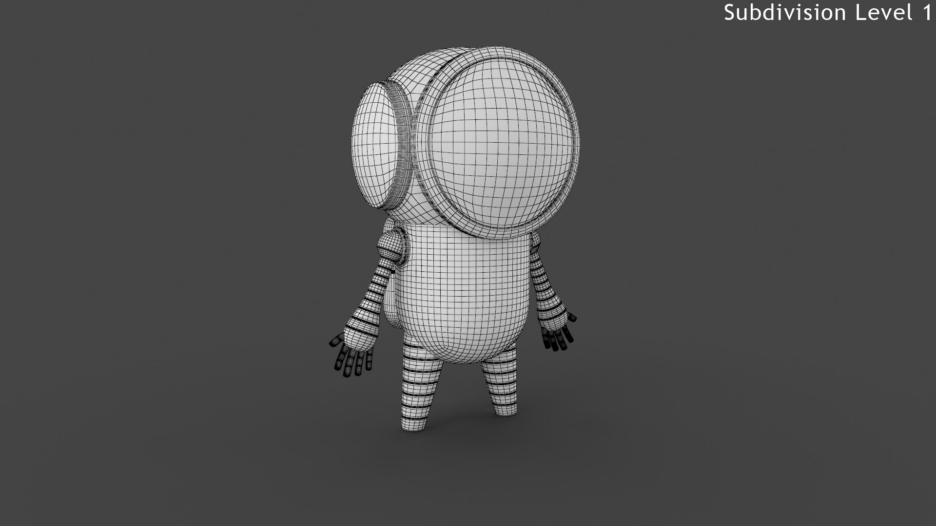 3D Cute Robot Model - TurboSquid 2044986