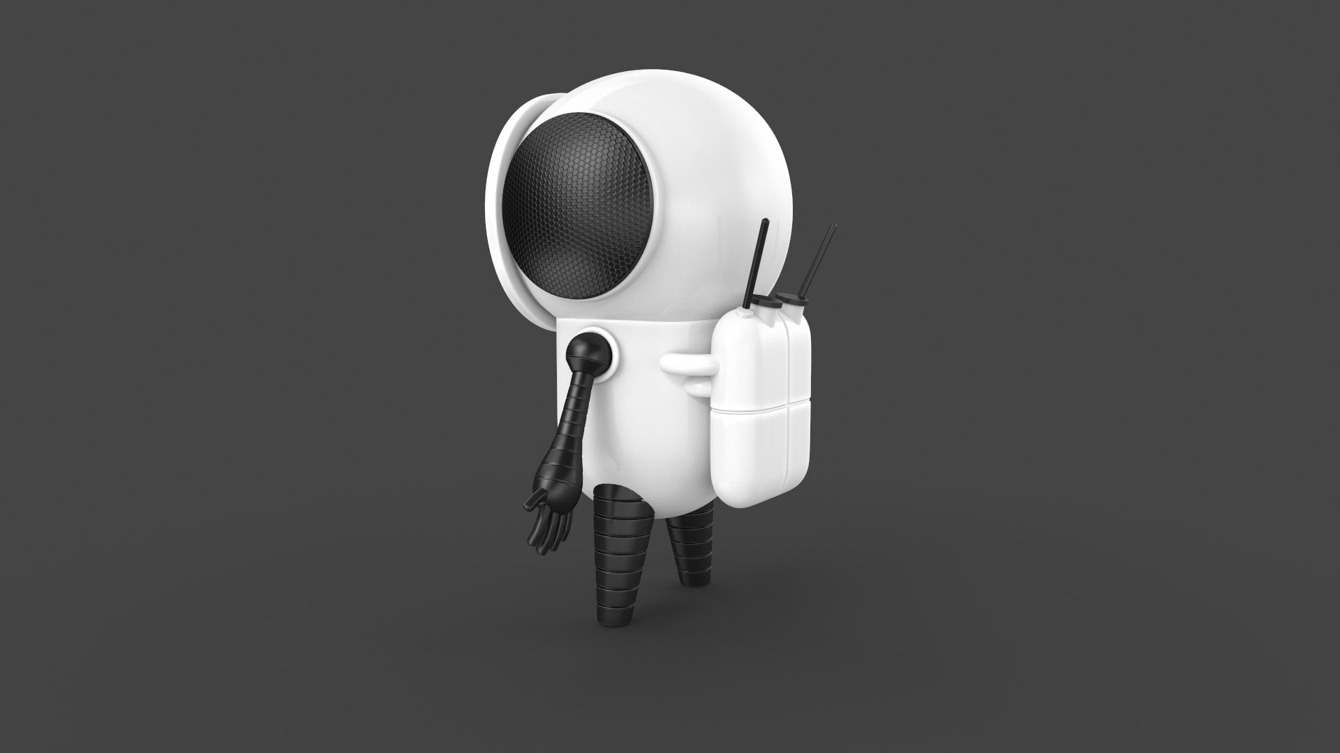 3D Cute Robot Model - TurboSquid 2044986