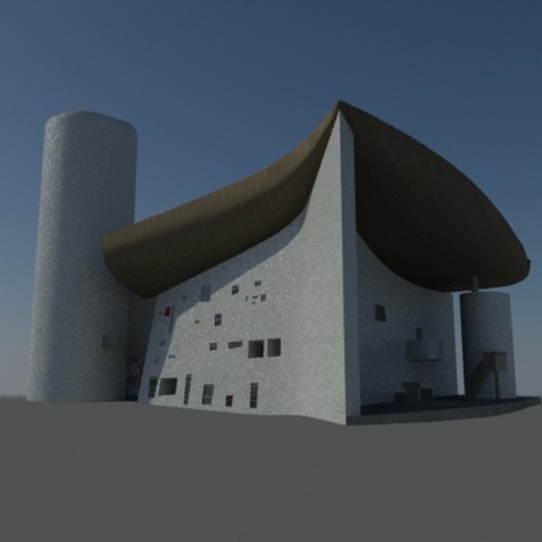 3D Ronchamp Models | TurboSquid