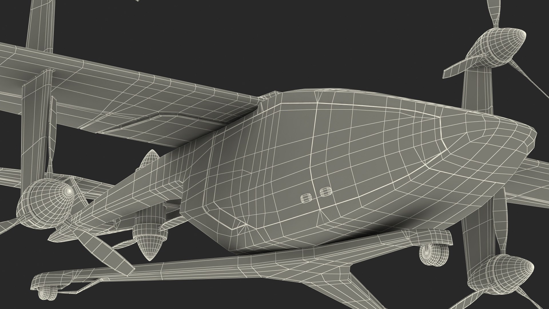MOBi-One V1 ASX Aircraft Rigged for Cinema 4D 3D - TurboSquid 2033624