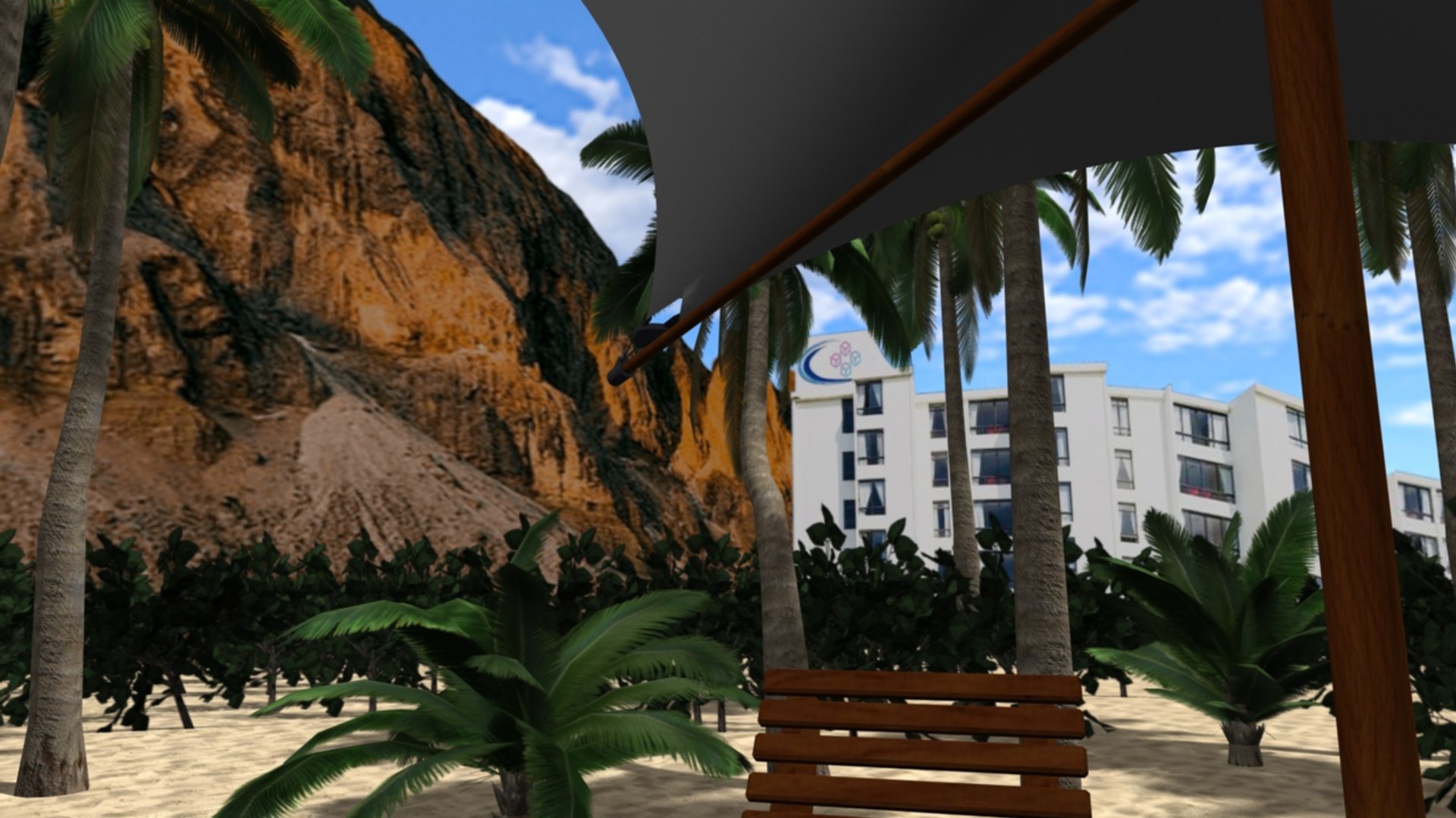 3D Beach Environment - TurboSquid 1561281