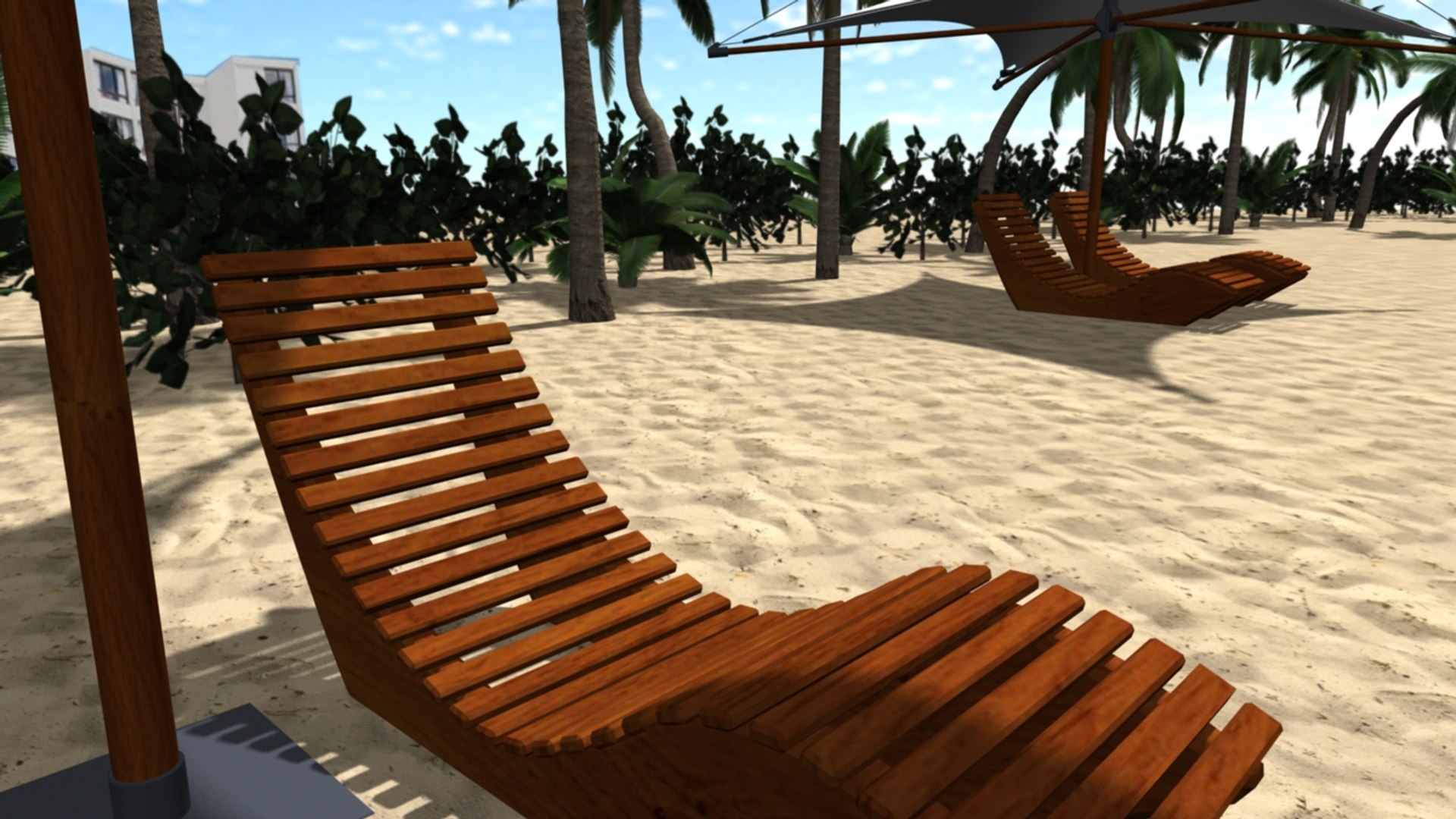3D Beach Environment - TurboSquid 1561281