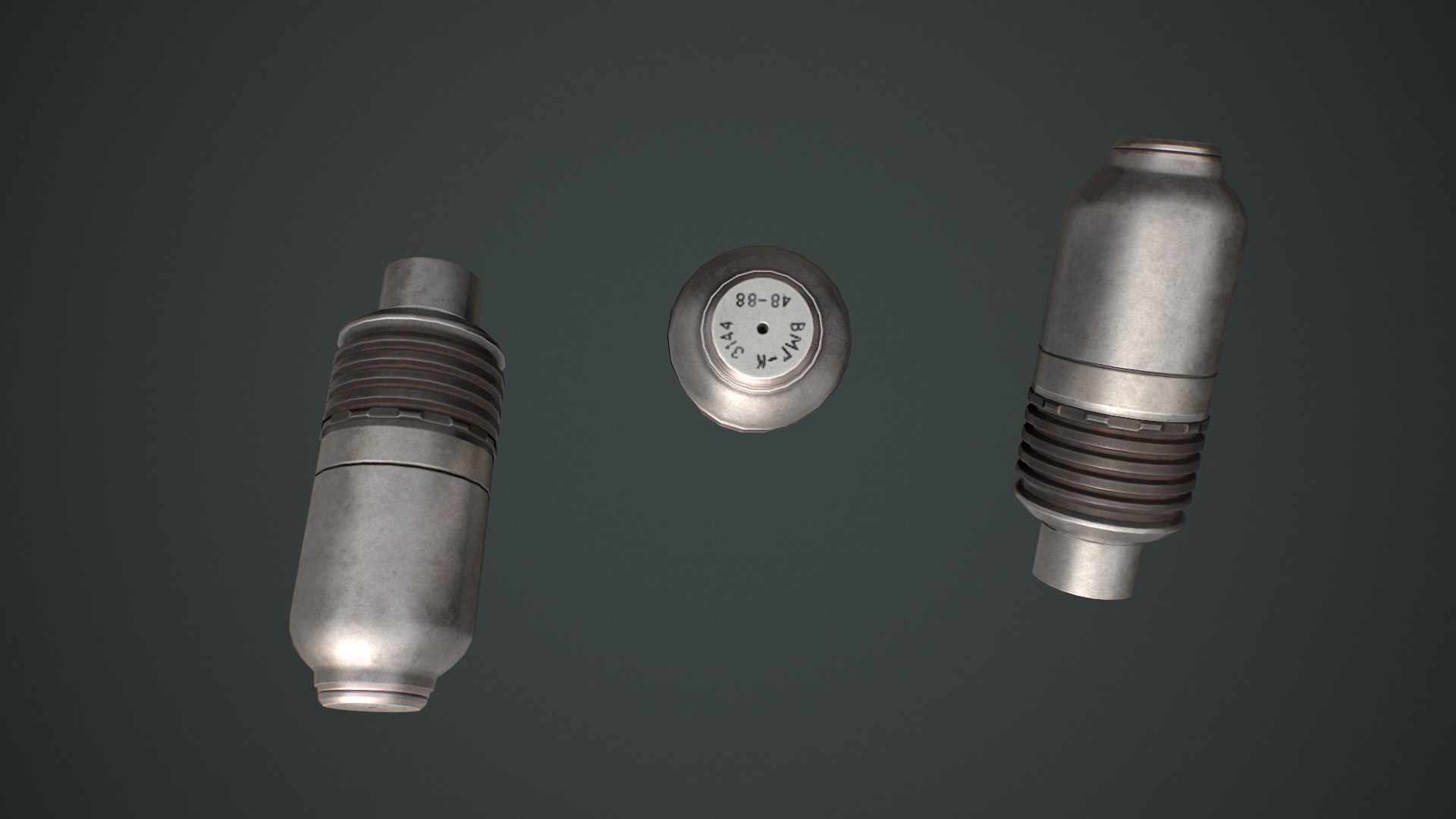 Grenade Vog-25 3D Model - TurboSquid 1695999