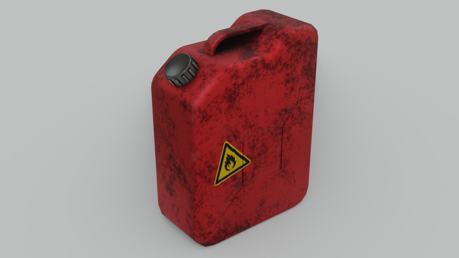 Fuel Can - Low Poly - Game Ready - PBR 3D - TurboSquid 1890611