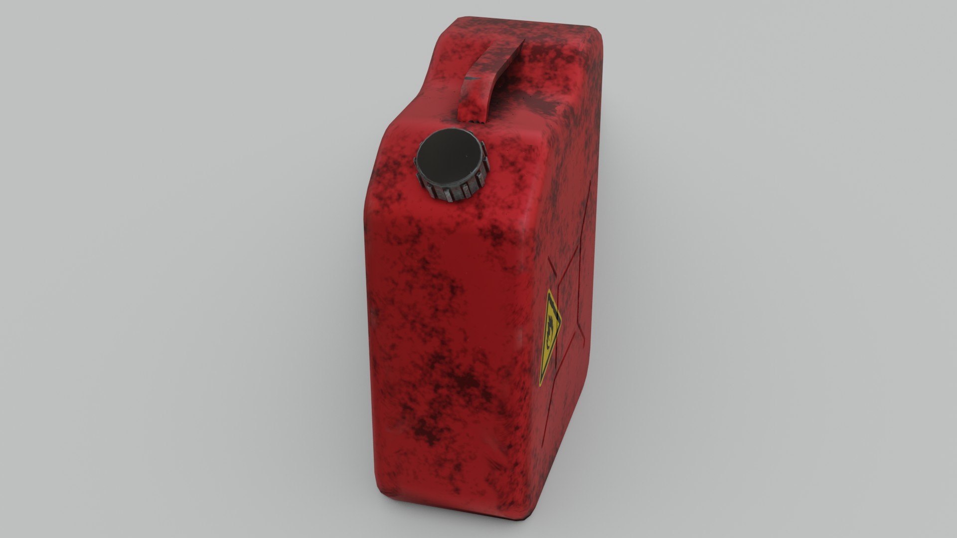 Fuel Can - Low Poly - Game Ready - PBR 3D - TurboSquid 1890611