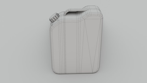 Fuel Can - Low Poly - Game Ready - PBR 3D - TurboSquid 1890611