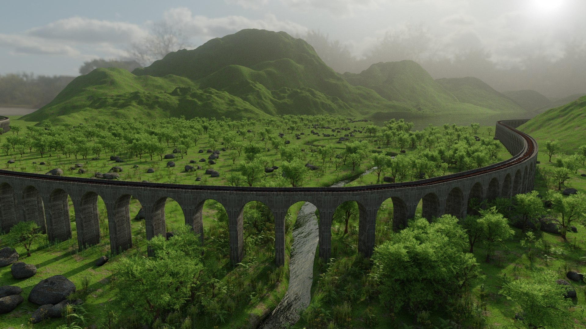 3D Model Landscape Nature - TurboSquid 1619009