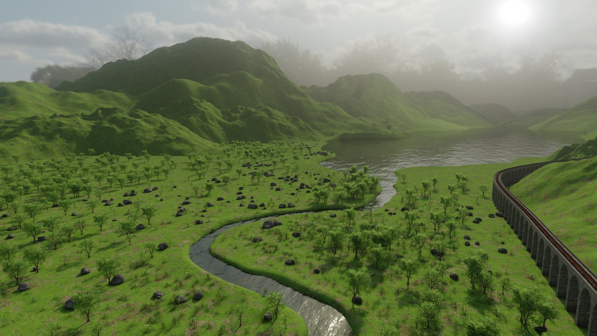 3D Model Landscape Nature - TurboSquid 1619009