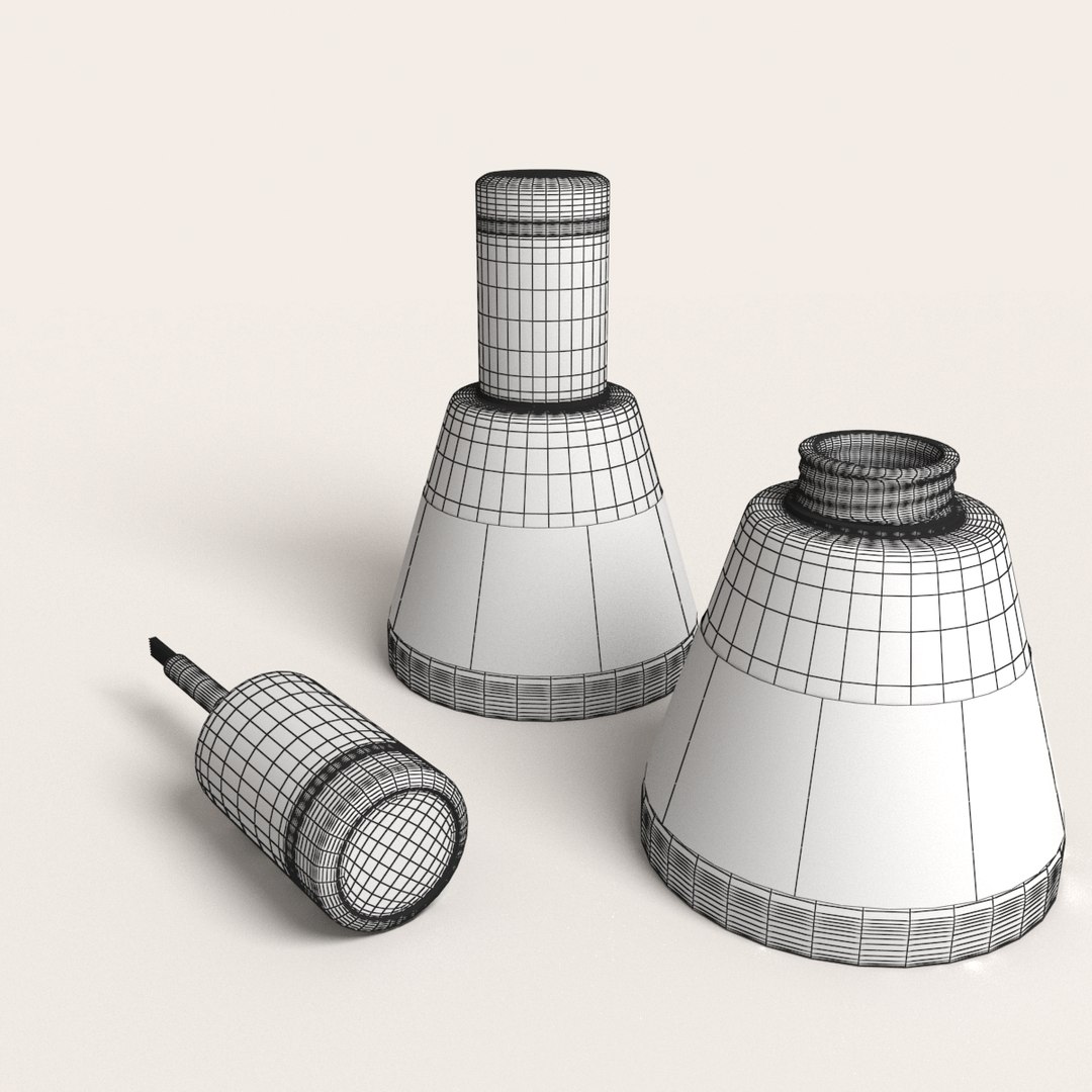 3d Model Hq Nail Polish