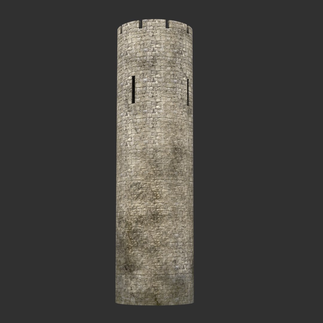 3D Blender Tower Medieval Model - TurboSquid 1333681