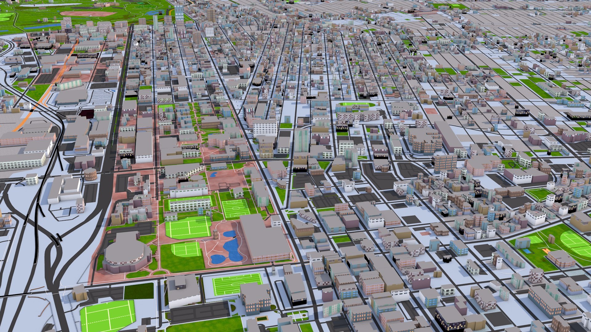 St Louis City USA 2021 3D Model - TurboSquid 1774799
