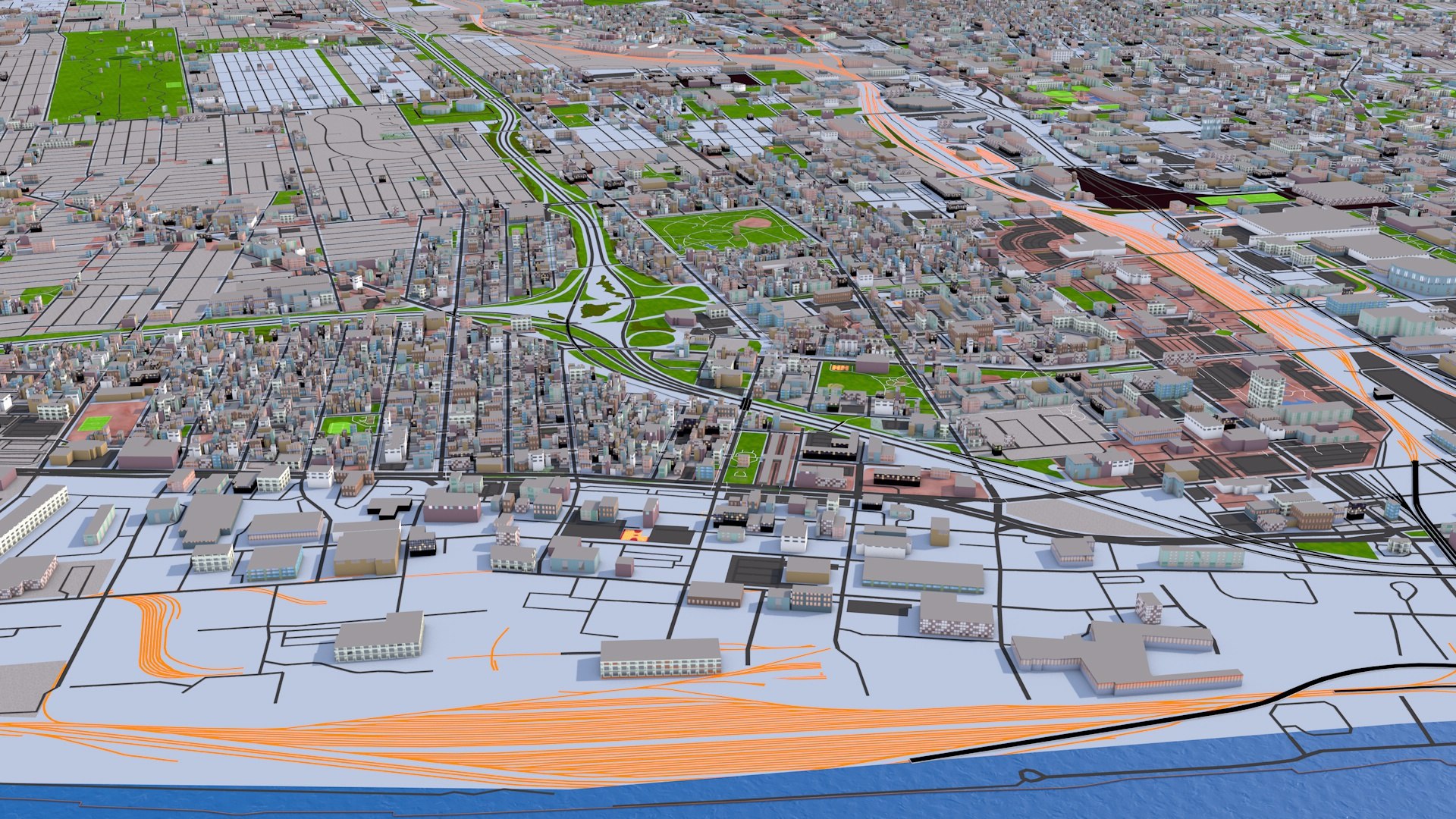 St Louis City USA 2021 3D Model - TurboSquid 1774799